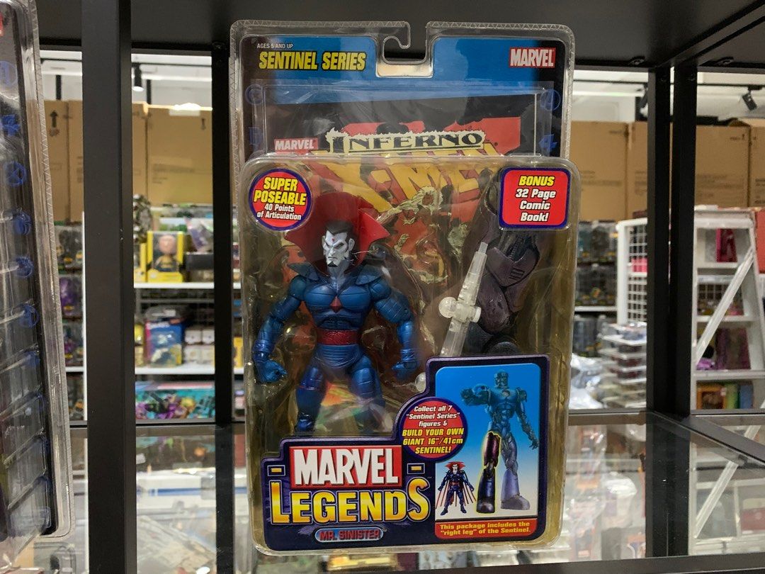 Marvel Legends Sentinel Series II 2 Mr. sinister spider man black ...