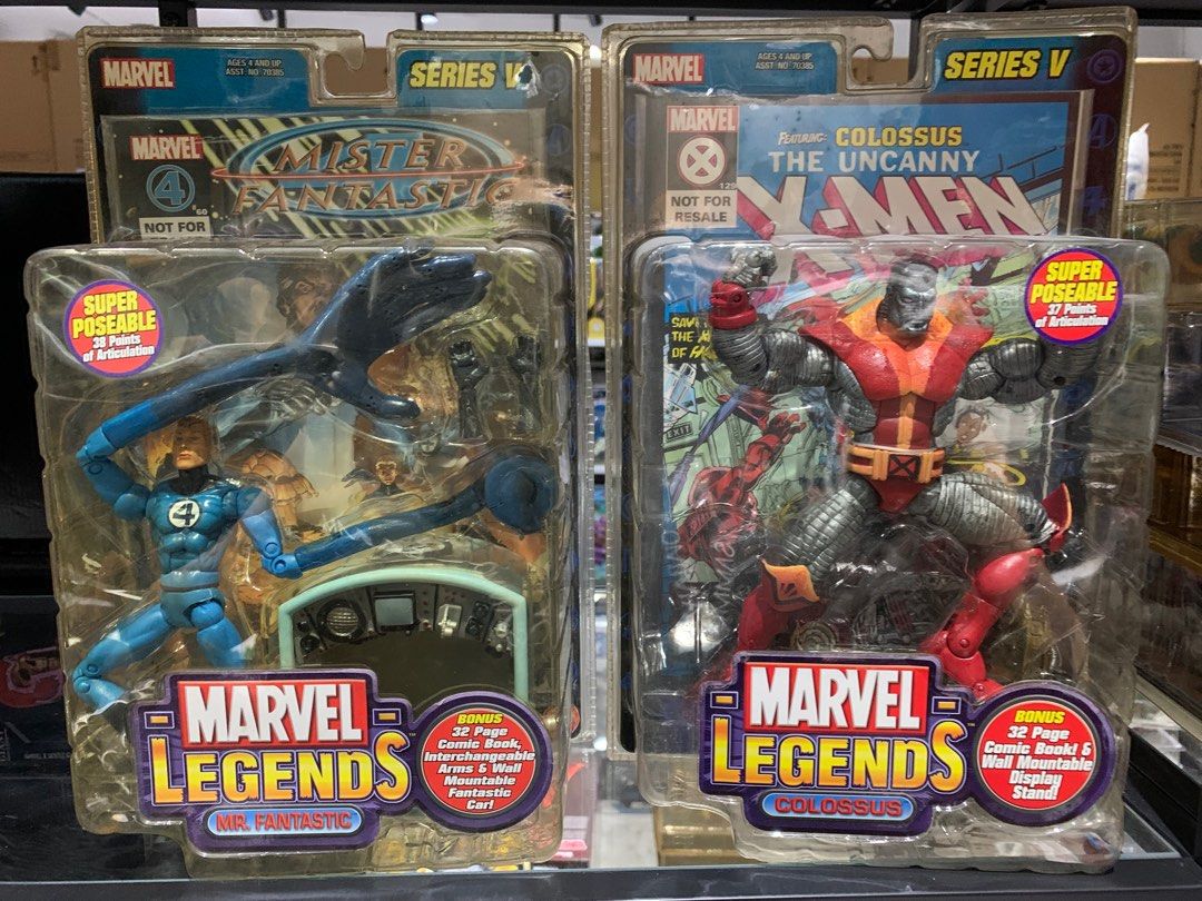 Marvel Legends Series V VI VII 5 6 7 nick fury blade sabretooth silver ...