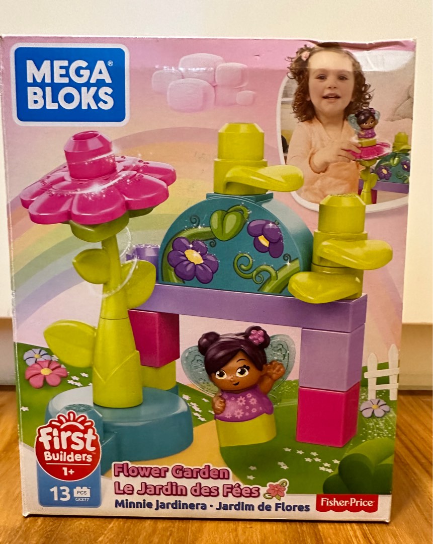 Mega Bloks First Builders -Flower Garden, Hobbies & Toys, Toys & Games ...