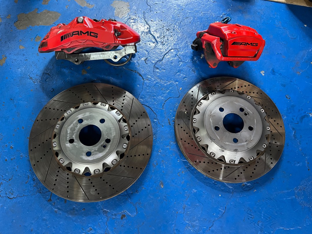 Mercedes benz amg bbk big brake kits c class e class w205 w213, Car ...