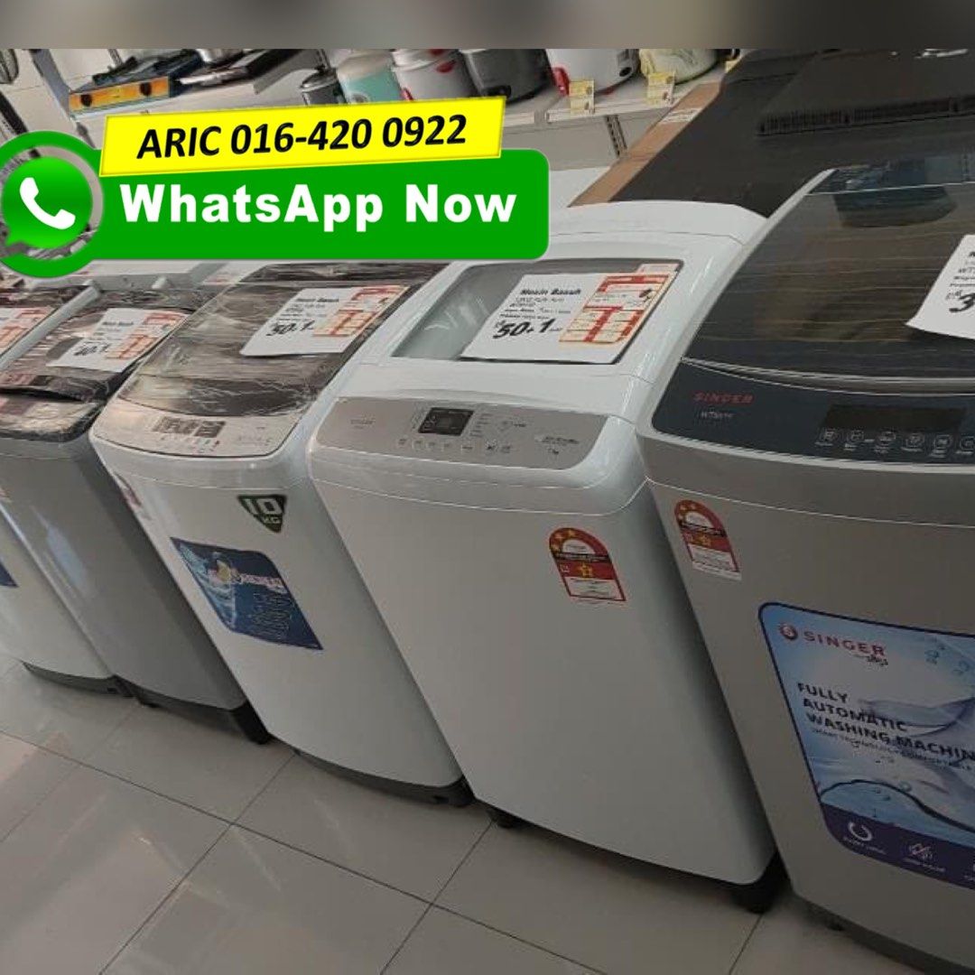 MESIN BASUH ANSURAN KEDAI, TV & Home Appliances, Washing Machines and ...