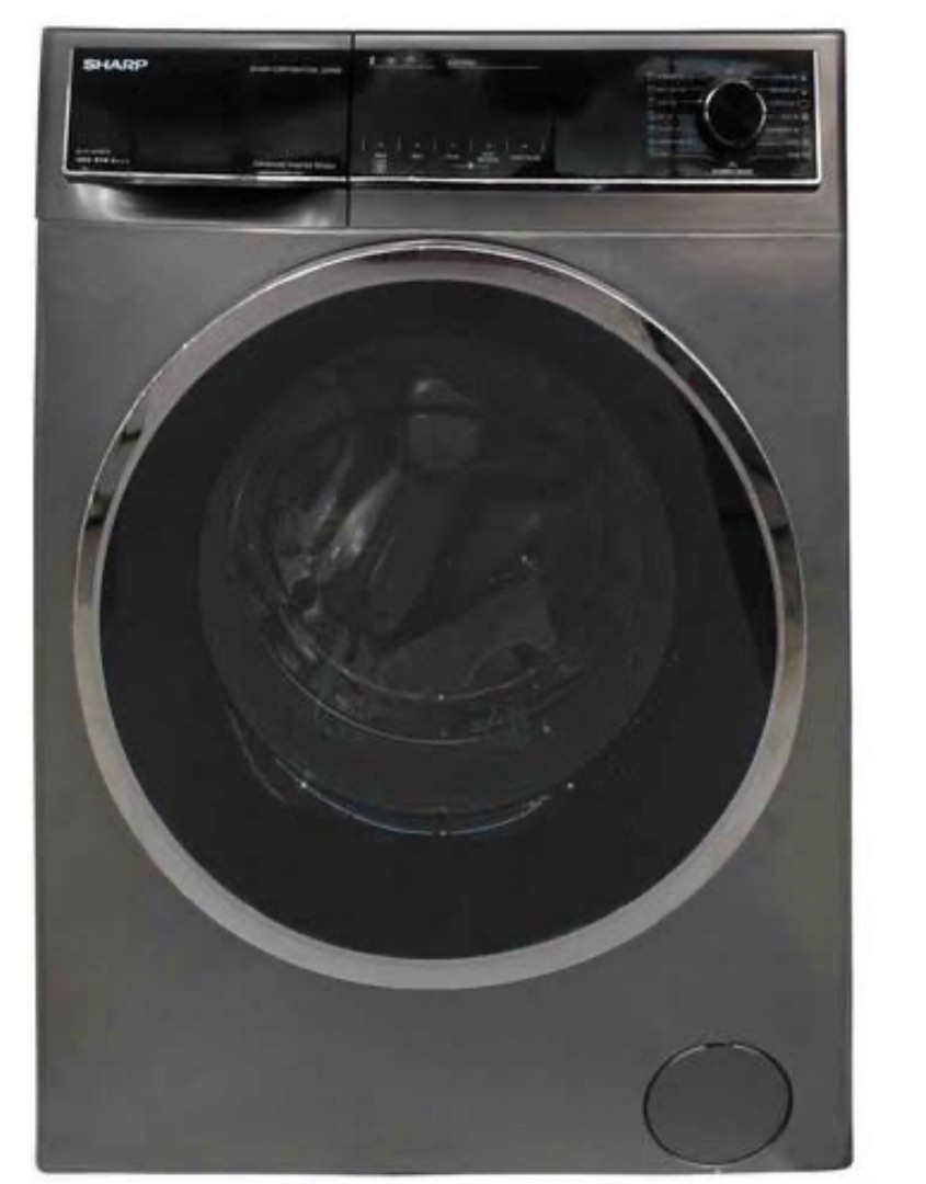 Mesin Cuci Sharp Front Loading 8kg, Kitchen & Appliances di Carousell