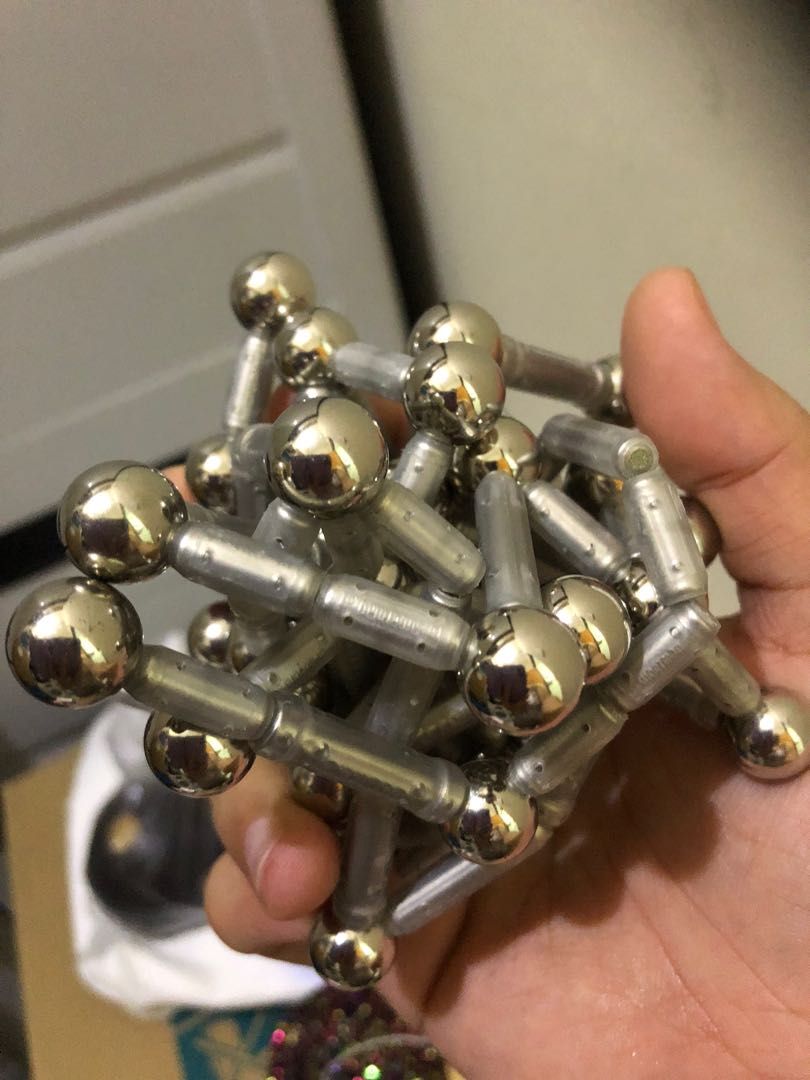Metal Magnetic stick balls on Carousell