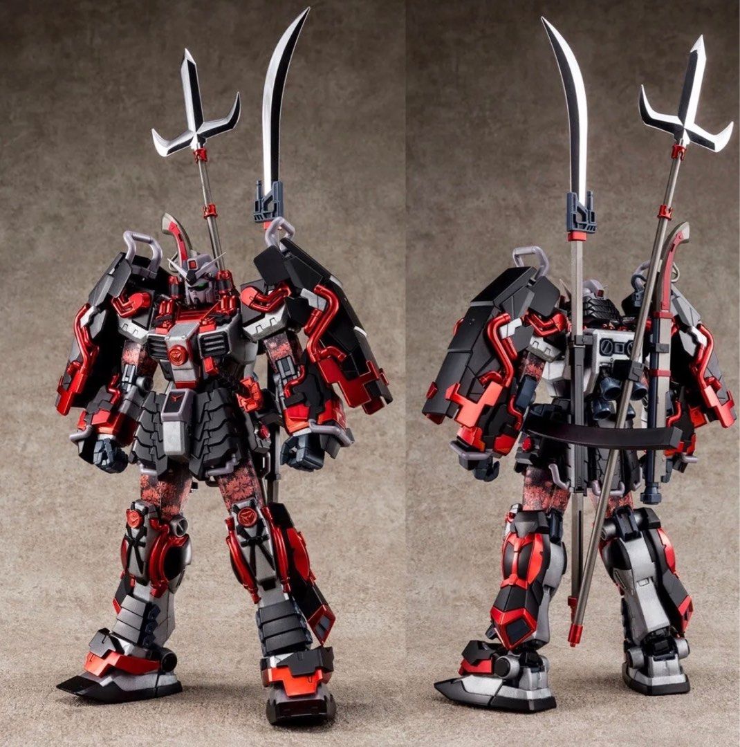 MG 1/100 Shin Musha Gundam Sengoku No Jin Black Robe Large Armor ...