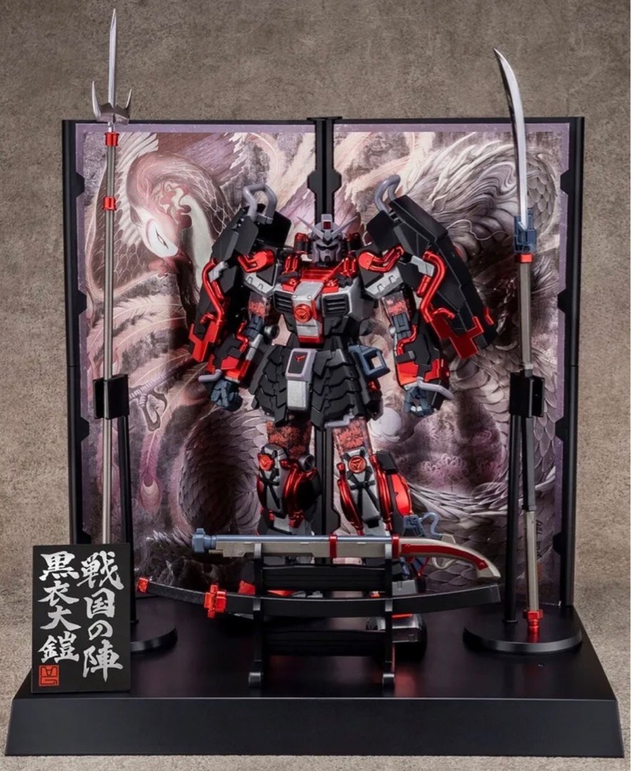 MG 1/100 Shin Musha Gundam Sengoku No Jin Black Robe Large Armor ...