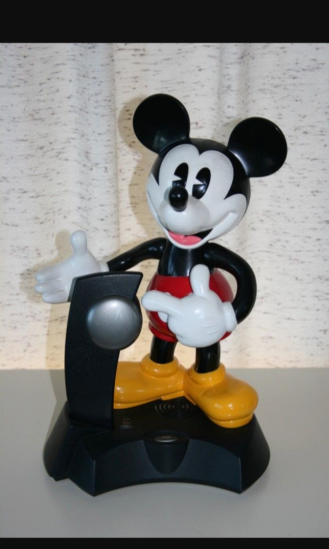 Mickey mouse animated talking cordless phone, Toys & Collectibles ...