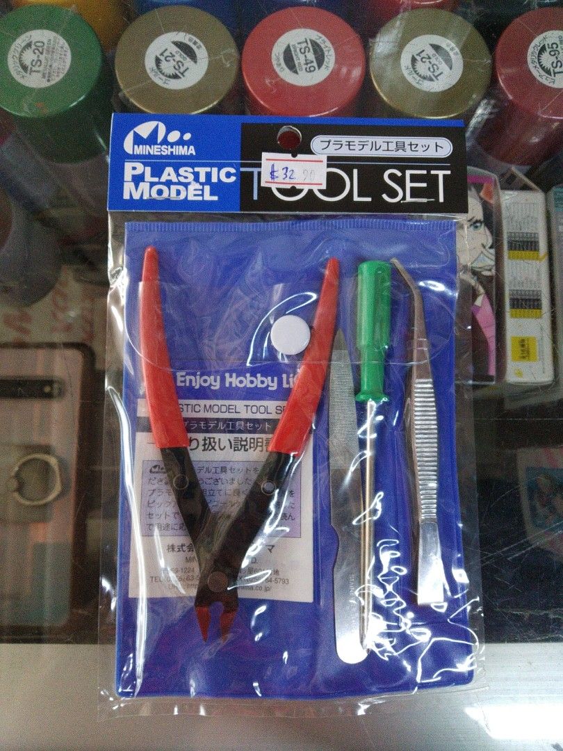 Mineshima Plastic Model Tool Set, Hobbies & Toys, Stationery & Craft ...
