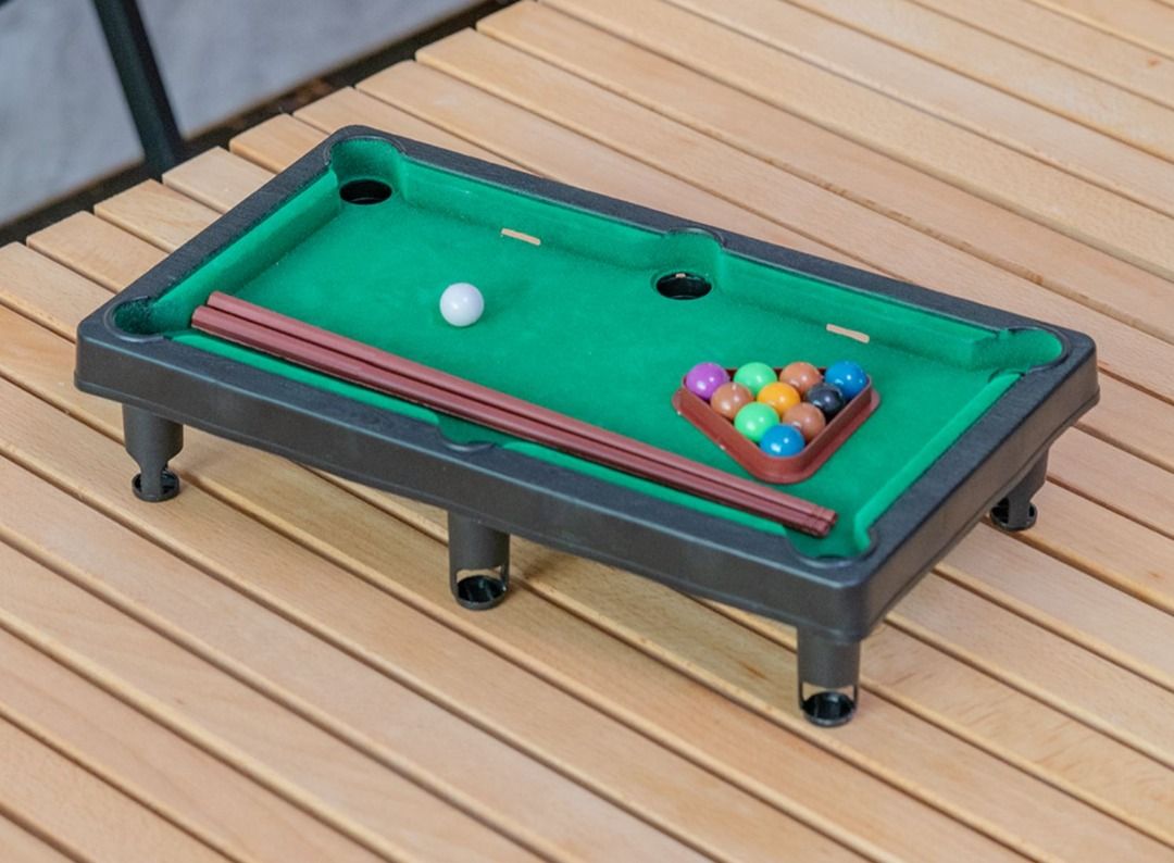 Miniatures - Mini 8 Ball (Billiards / Pool / Snooker / Carom) table ...