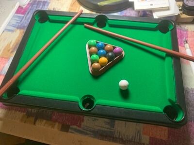 Miniatures - Mini 8 Ball (Billiards / Pool / Snooker / Carom) table ...