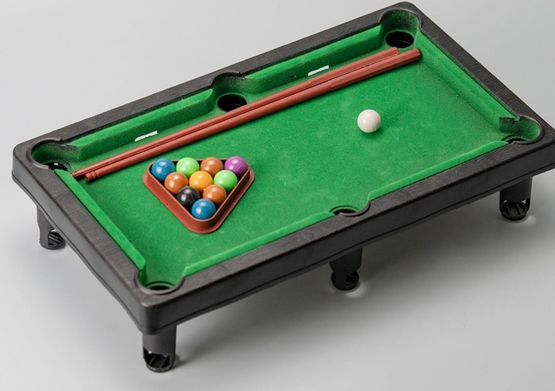 Miniatures - Mini 8 Ball (Billiards / Pool / Snooker / Carom) table ...