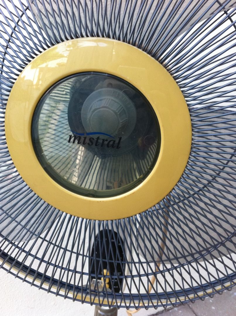 Mistral stand fan. All 3 speed working and swivel from side to side ...
