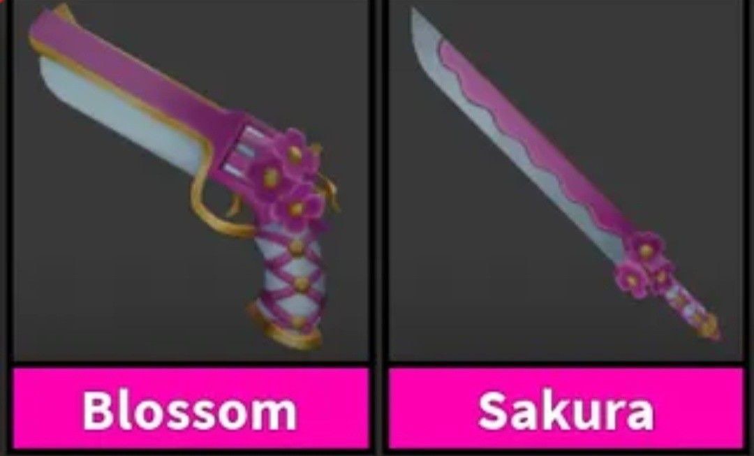 MM2 Sakura Set, Video Gaming, Gaming Accessories, In-Game Products on ...