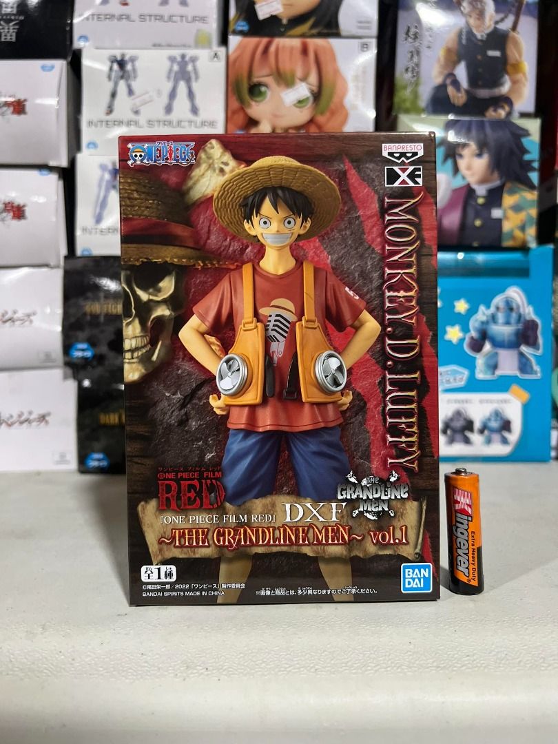 Monkey D. Luffy - One Piece Film Red - DXF The Grandline Men volume 1 - Bandai Figure, Hobbies ...