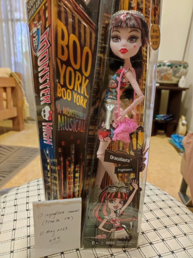 Monster High Boo York Draculaura Doll, Hobbies & Toys, Toys & Games on ...