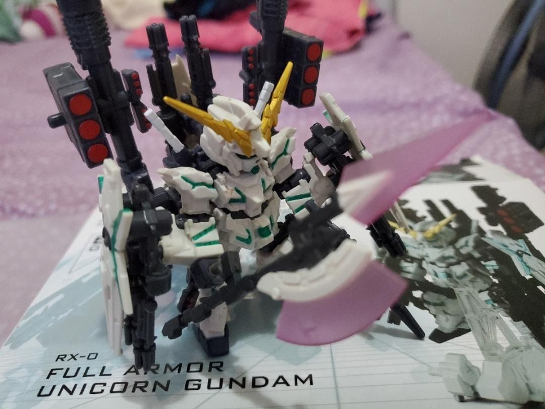 MSE EX 01 UC Full Armor Unicorn Gundam 獨角獸 高達 綠骨 毀滅模式 全武裝 重裝 重奏 Mobile Suit Ensemble 連 01 紅骨 另加1 ...