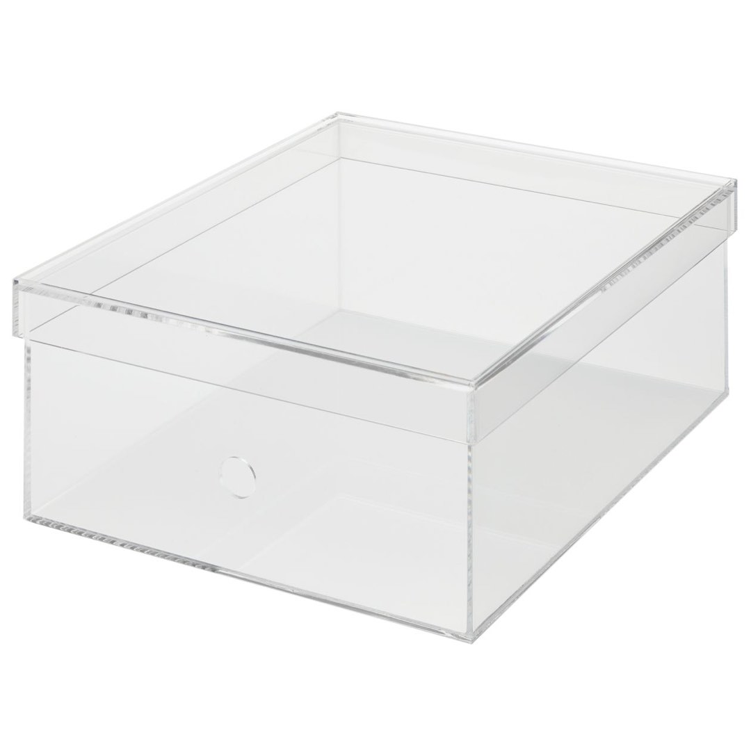 Muji Acrylic Stackable Storage Box, 傢俬＆家居, 其他, 收納箱及袋 - Carousell