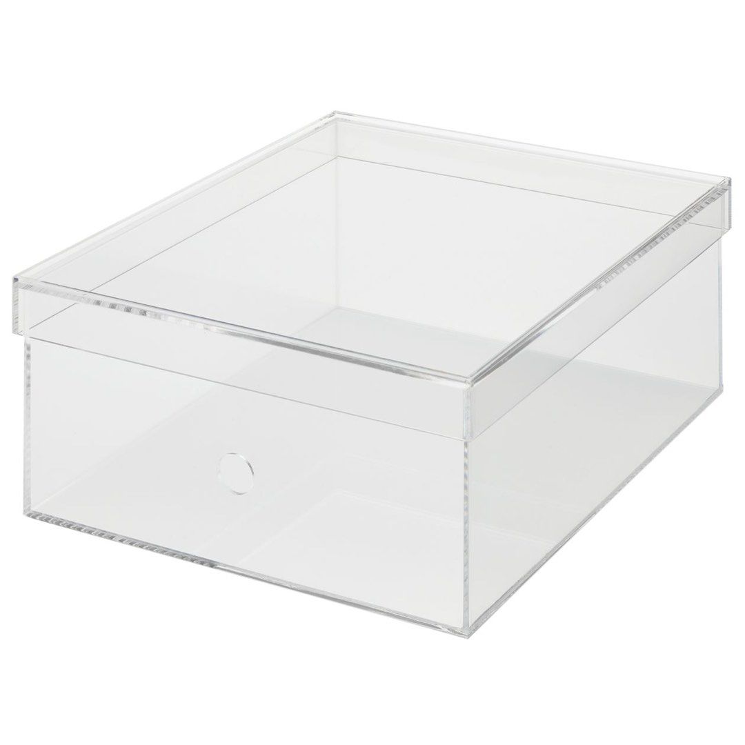 Muji Acrylic Stackable Storage Box, 傢俬＆家居, 其他, 收納箱及袋 - Carousell