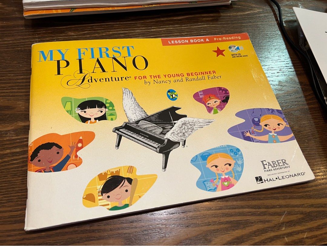 My First Piano Adventure Lesson Book A, Hobbies & Toys, Books ...
