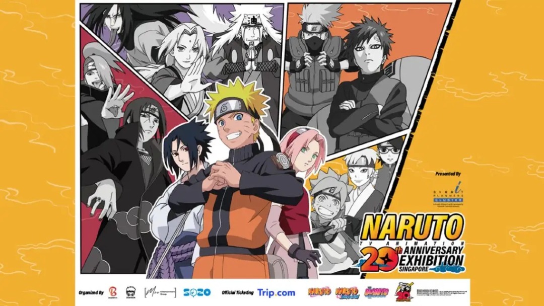 [2 JUNE 5PM] Naruto TV Animation 20th Anniversary Exhibition Singapore ...