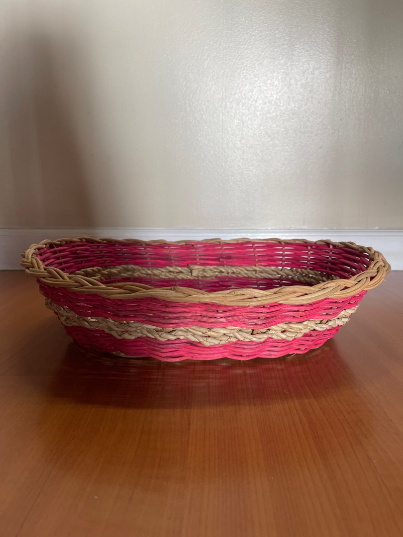 Native Rattan Basket, Furniture & Home Living, Home Improvement ...