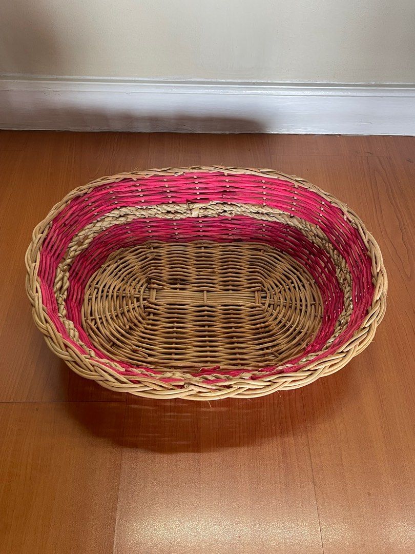 Native Rattan Basket, Furniture & Home Living, Home Improvement ...