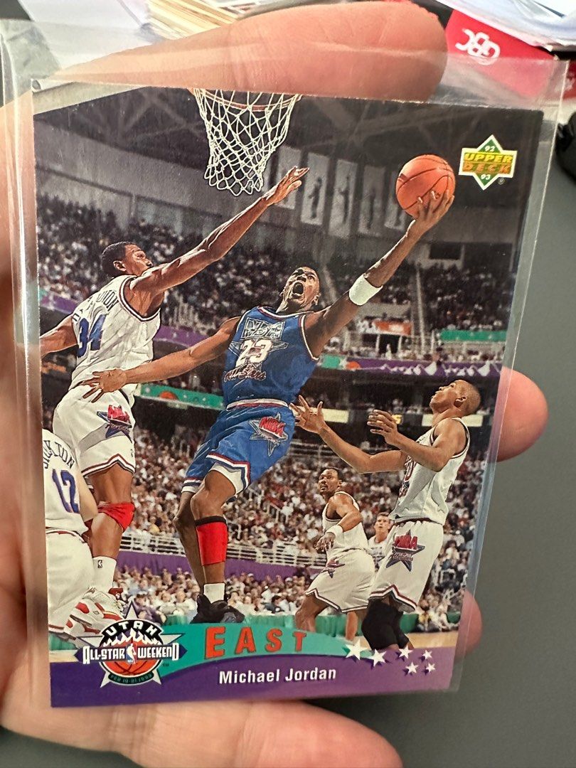 NBA basketball all star weekend 1992 1993 Michael Jordan east Utah jazz ...
