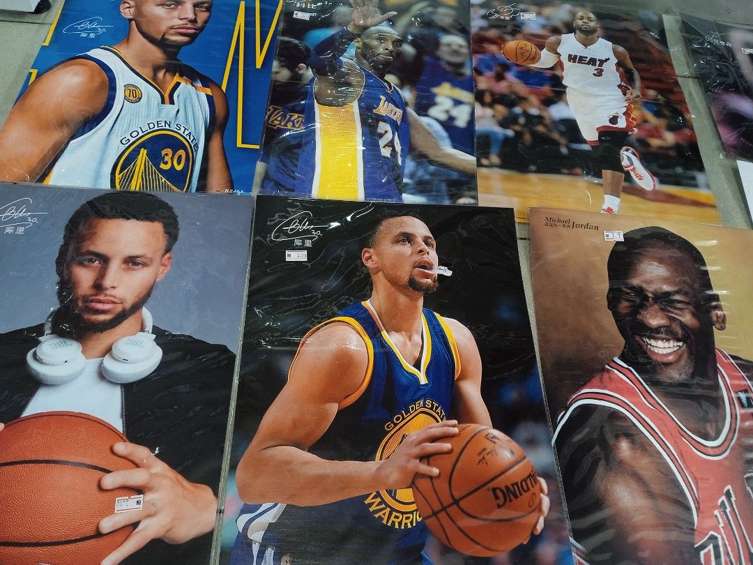 NBA poster, Hobbies & Toys, Collectibles & Memorabilia, Fan Merchandise ...