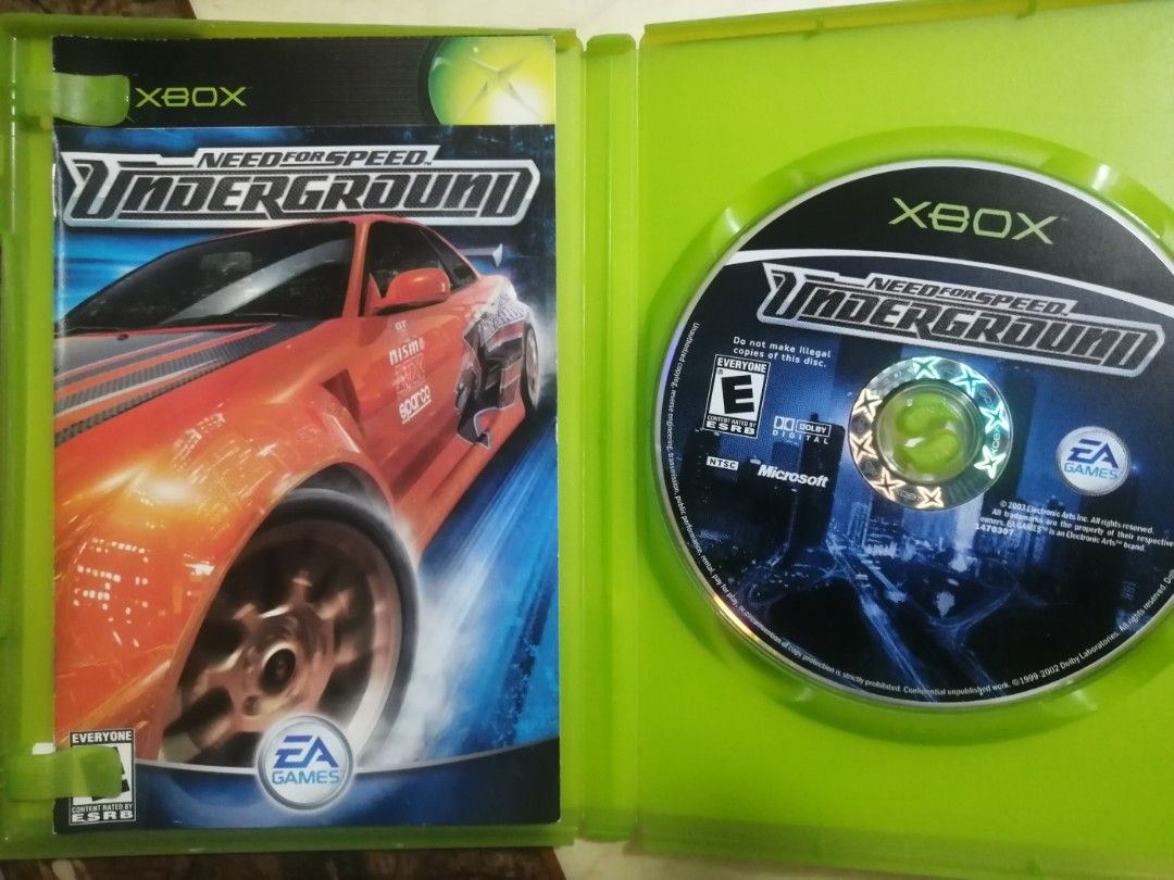 Need For Speed Underground Xbox 360, Video Gaming, Video Games, Xbox on ...