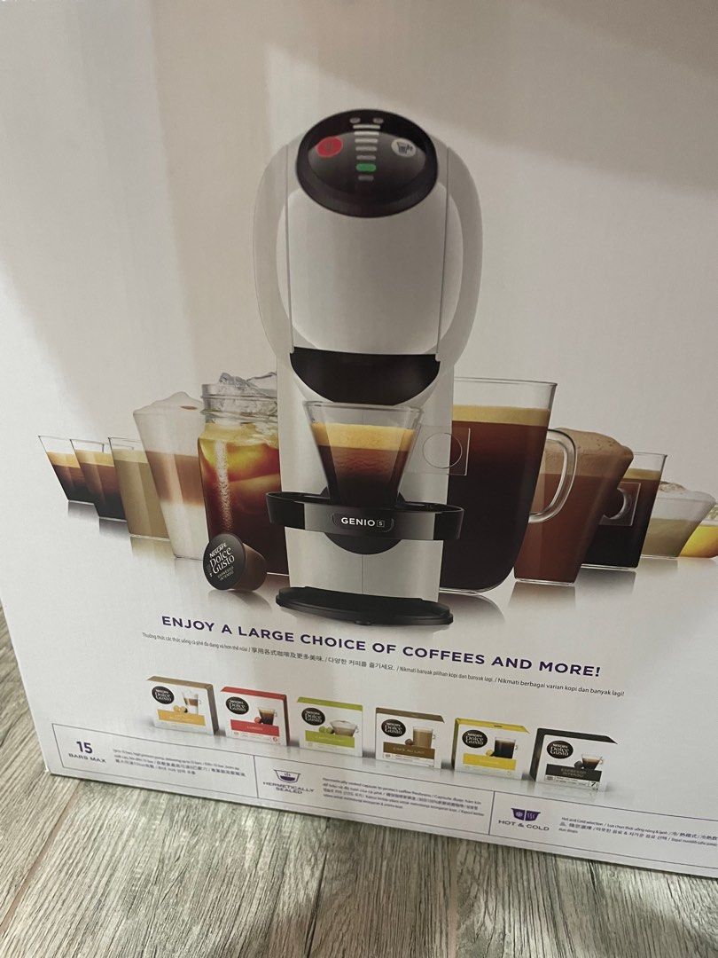 Nescafe Genio S Basic (white), TV & Home Appliances, Kitchen Appliances ...