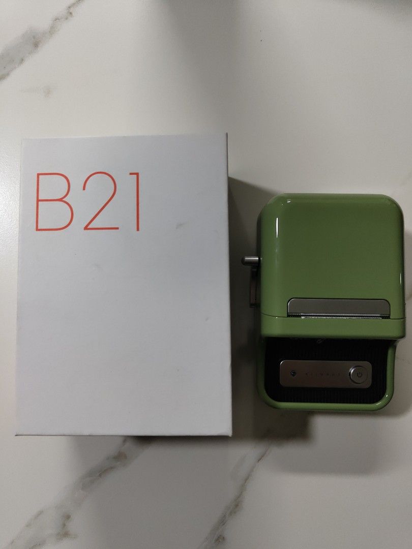 Niimbot B21 Label Printer with Labels, Computers & Tech, Printers ...