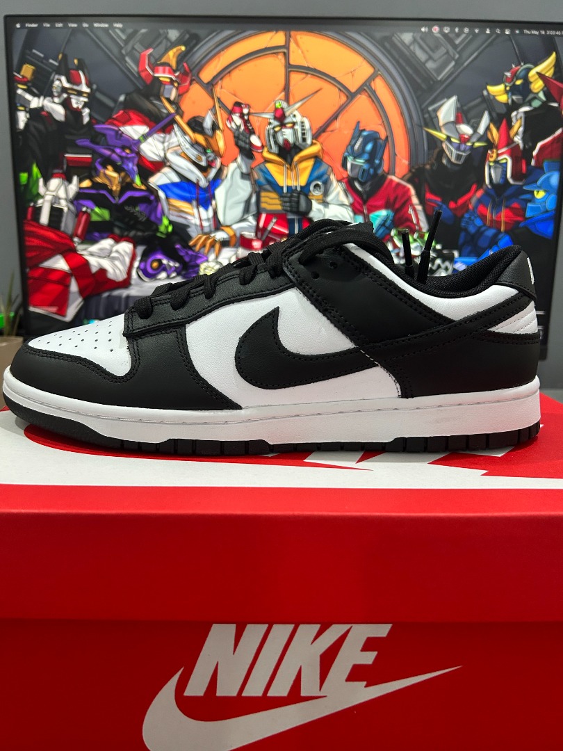 Nike Dunk Low Panda, Men's Fashion, Footwear, Sneakers on Carousell