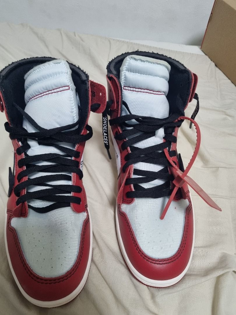Nike x Off-White The 10: Air Jordan 1 "Chicago" sneakers US10, Men's ...