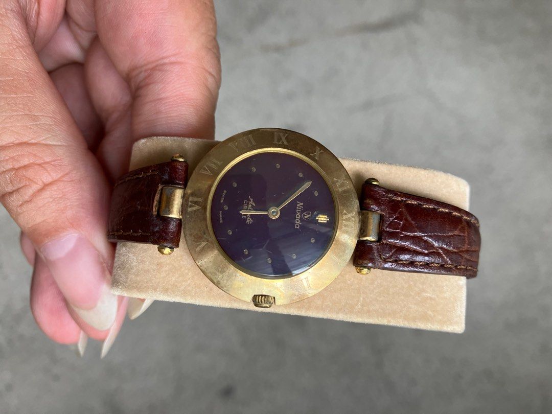 Nivada Swiss Made Quartz Watch, Women's Fashion, Watches & Accessories ...