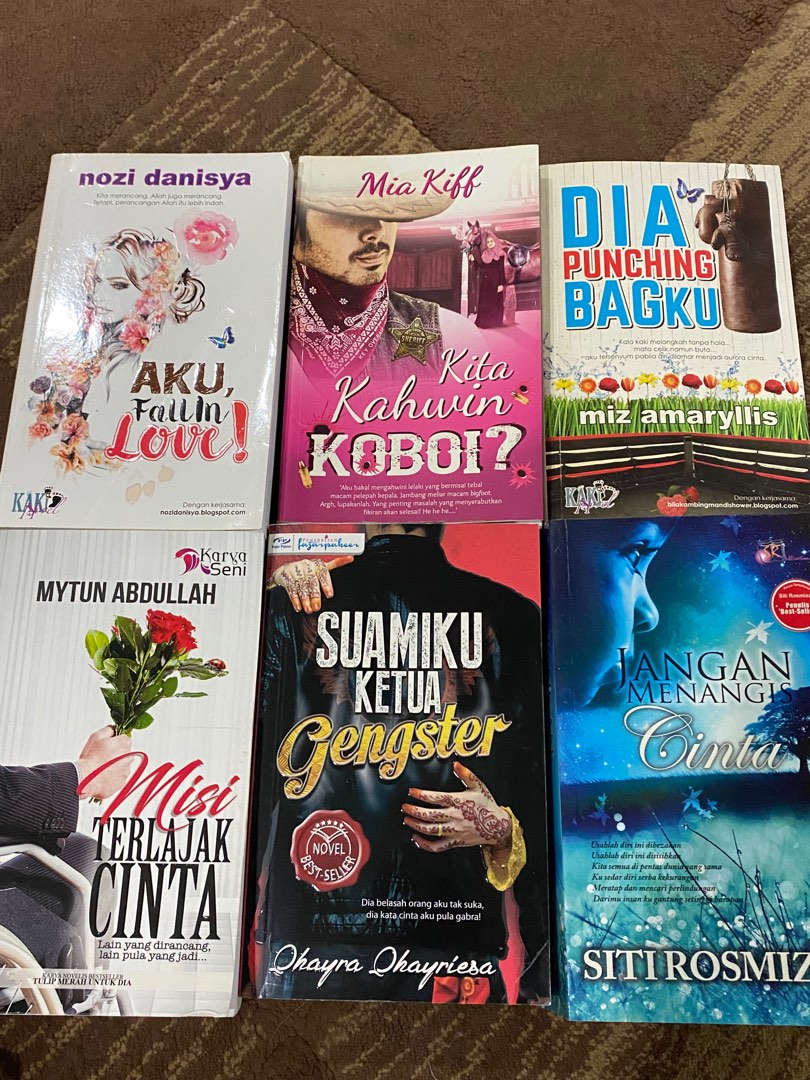 Novel Melayu, Hobbies & Toys, Books & Magazines, Storybooks on Carousell