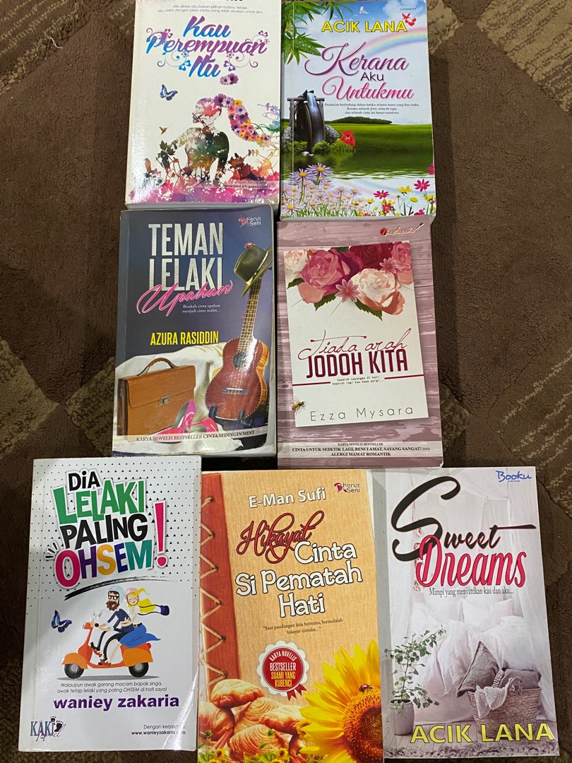 Novel Melayu, Hobbies & Toys, Books & Magazines, Storybooks on Carousell