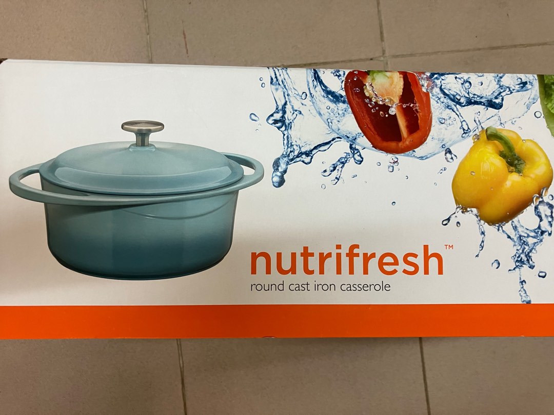 Nutrifresh 鑄鐵鍋, 傢俬＆家居, 廚具和餐具, 炊具及配件 - Carousell