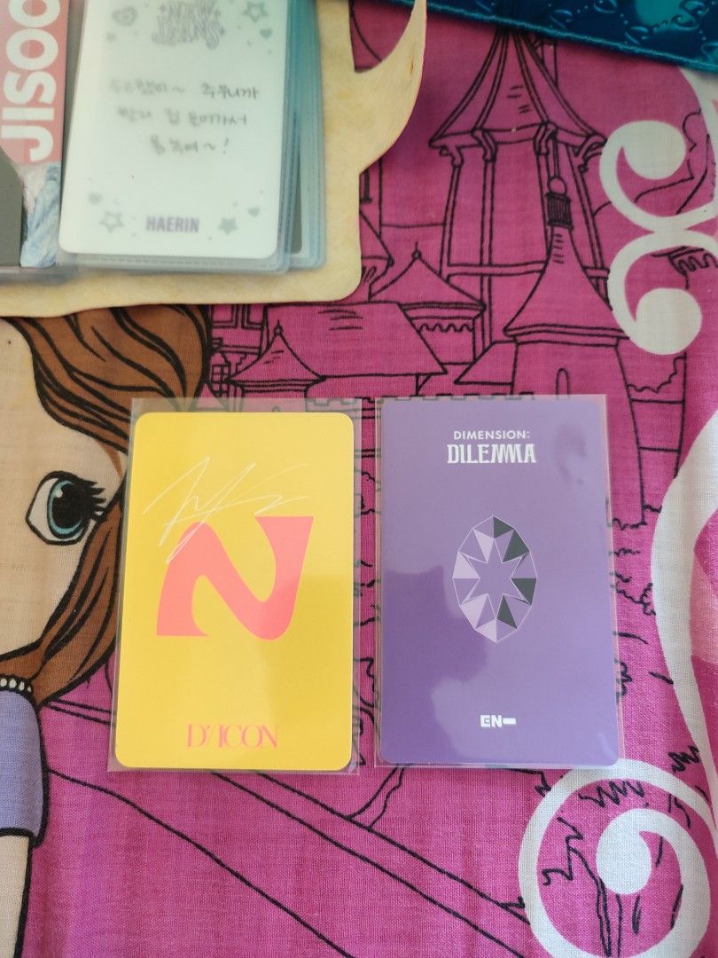 official jay photocard D ICON and DIMENSIONS: DELEMMA 200 each on Carousell