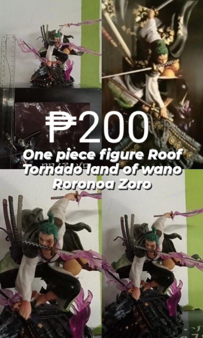 ONE PIECE GK ZORO ACTION FIGURE, Hobbies & Toys, Toys & Games on Carousell
