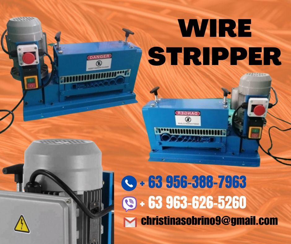 ON-HAND AND BRAND NEW BS-015M WIRE STRIPPER MACHINE - GOOD QUALITY ...