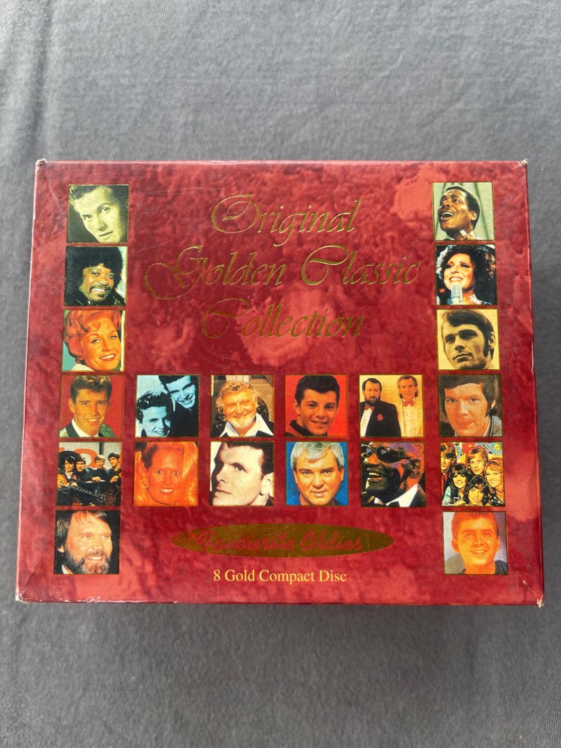 Original Golden Classic Collection ( Box set 8 CDs ), Hobbies & Toys ...