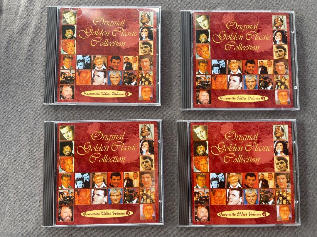 Original Golden Classic Collection ( Box set 8 CDs ), Hobbies & Toys ...