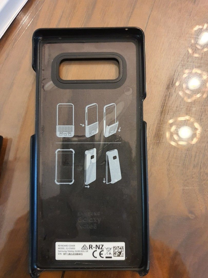 Original Samsung Note 8 Keyboard Case, Mobile Phones & Gadgets, Mobile ...