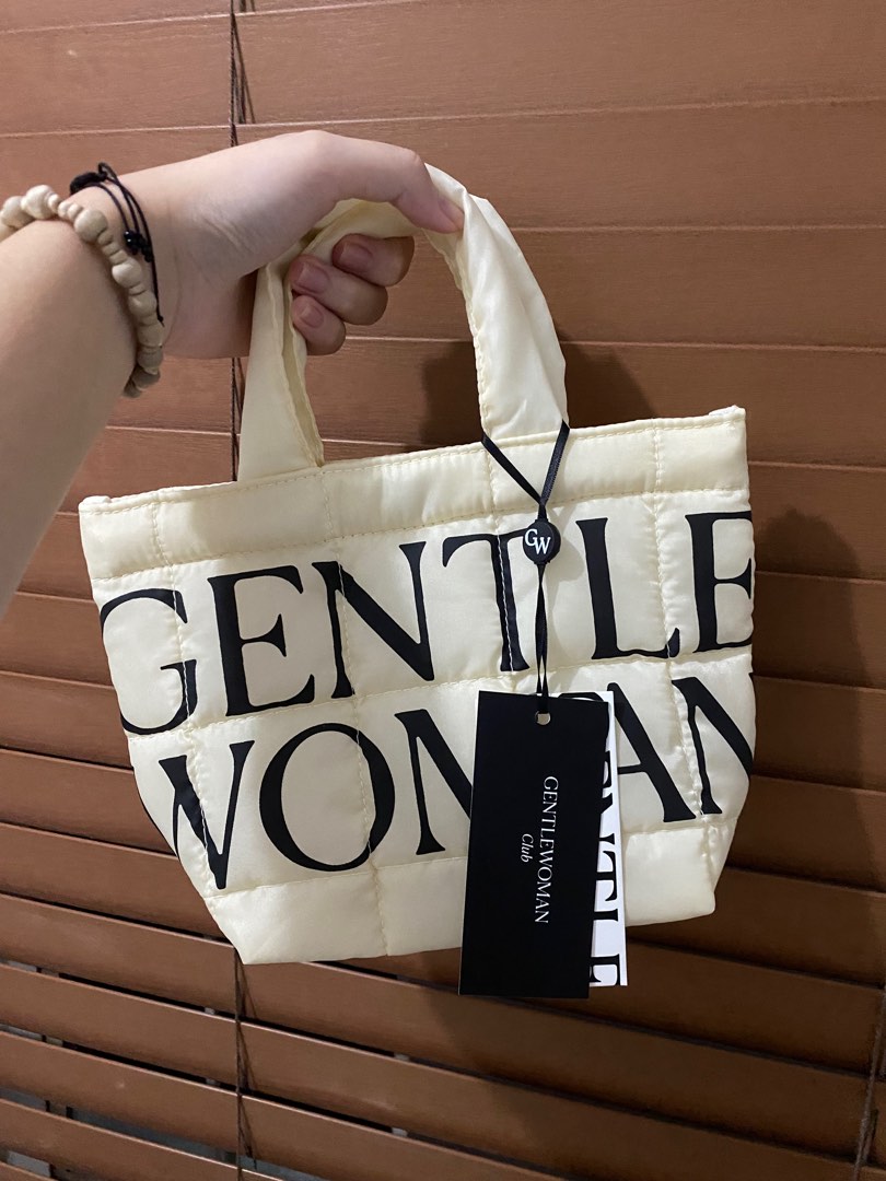 ORIGINAL/AUTHENTIC GENTLE WOMAN MICRO PUFFER TOTE on Carousell