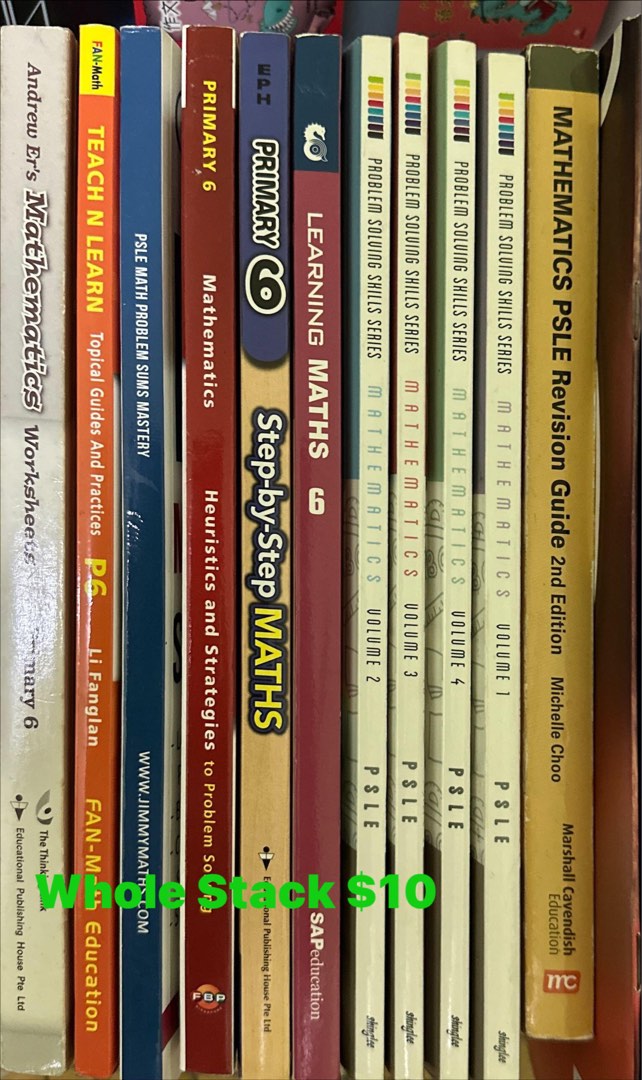 P5-P6 PSLE assessment books, Hobbies & Toys, Books & Magazines ...