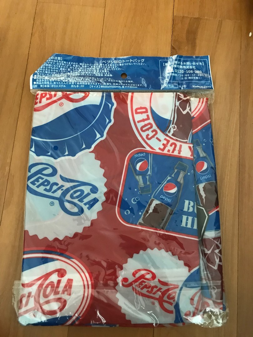 Pepsi cola eco bag, Women's Fashion, Bags & Wallets, Tote Bags on Carousell