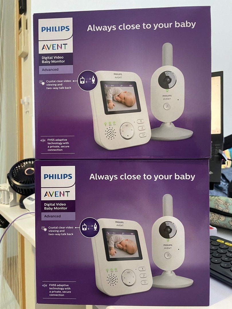 Philips Avent Baby Monitor SCD833/05, Babies & Kids, Baby Monitors on ...