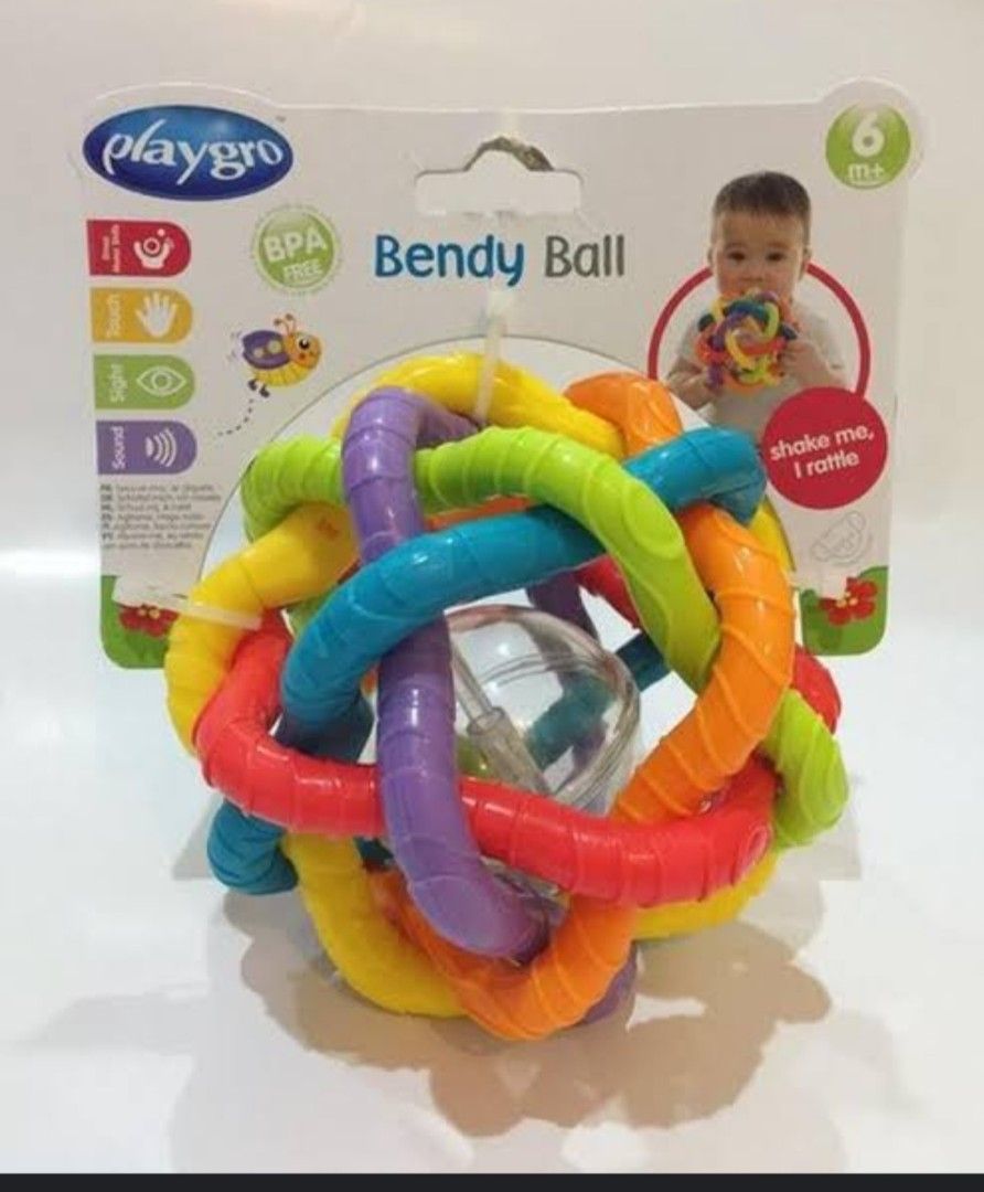 Playgro bendy ball, Bayi & Anak, Mainan & Baby Walker di Carousell