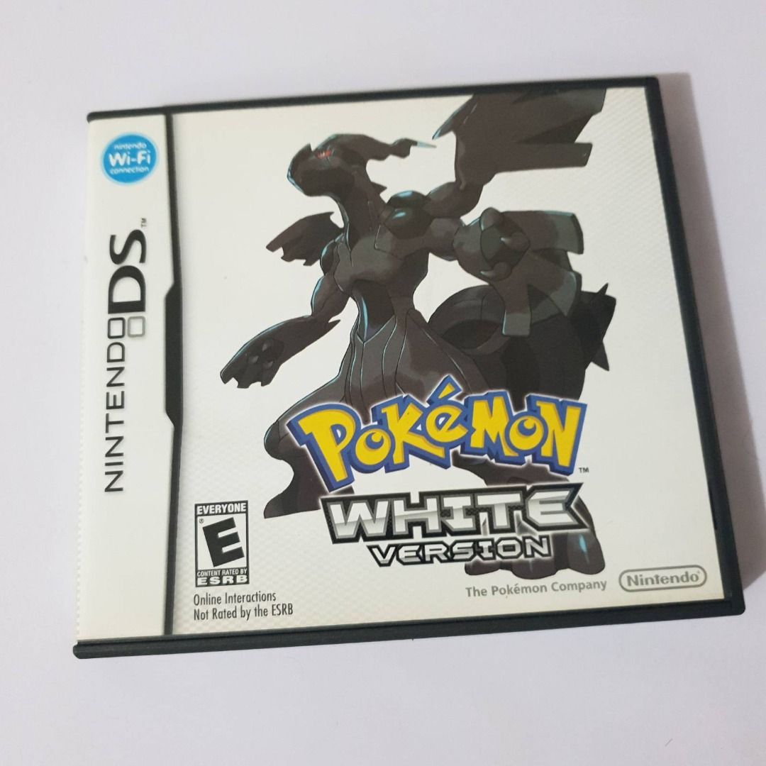 Pokemon White Version, Complete with Manual and box (PRICE NEGOTIABLE ...