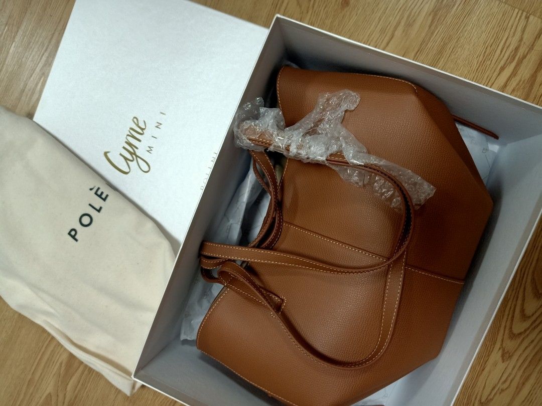 Polene cyme mini - camel on Carousell