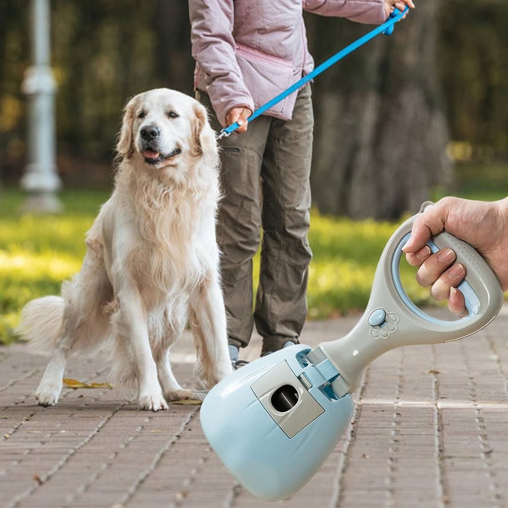 Poop Picker Scooper/ Pooper Collector With Attached Poop Bag, Pet ...